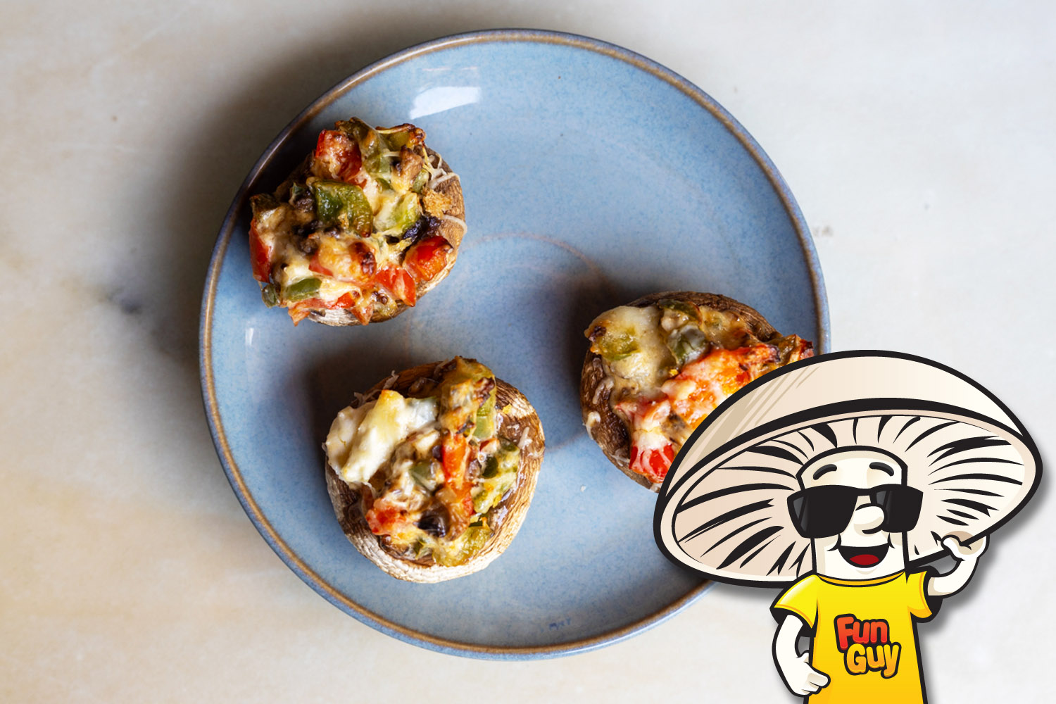 FunGuy Mushrooms FunGuy’s Cheddar and Pepper Stuffers - FunGuy Mushrooms