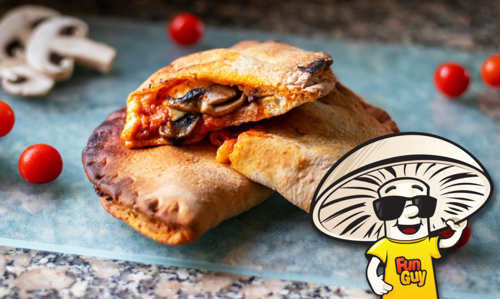 FunGuy Mushrooms FunGuy Mushroom Calzones - FunGuy Mushrooms