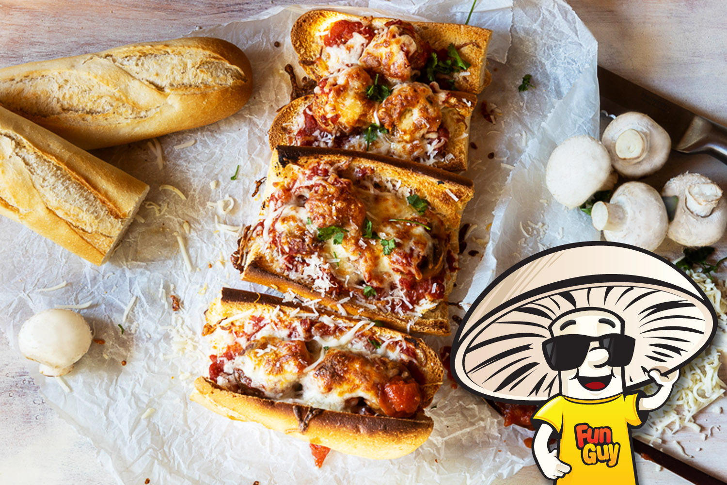 FunGuy Mushrooms FunGuy’s Mushroom Subs - FunGuy Mushrooms