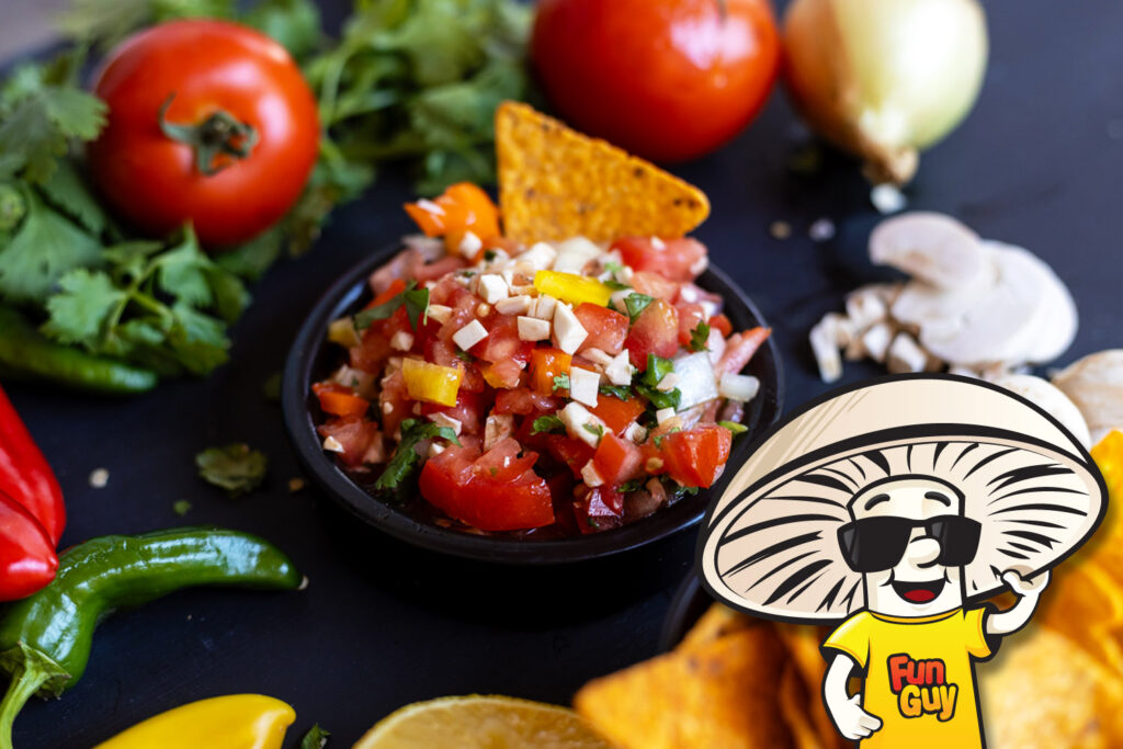 FunGuy Mushrooms FunGuy’s Padrón Pico de Gallo - FunGuy Mushrooms